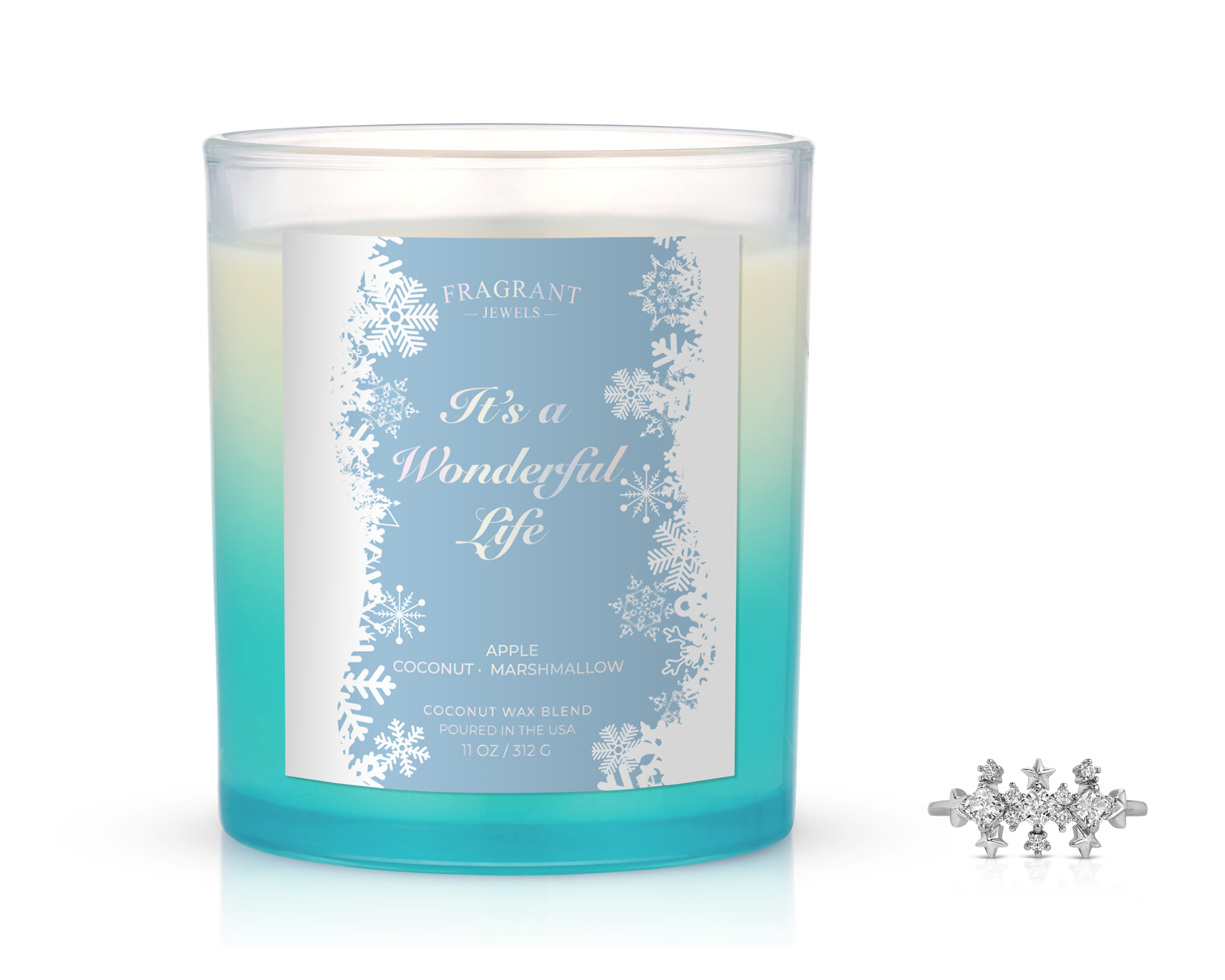 It's A Wonderful Life - Jewel Candle