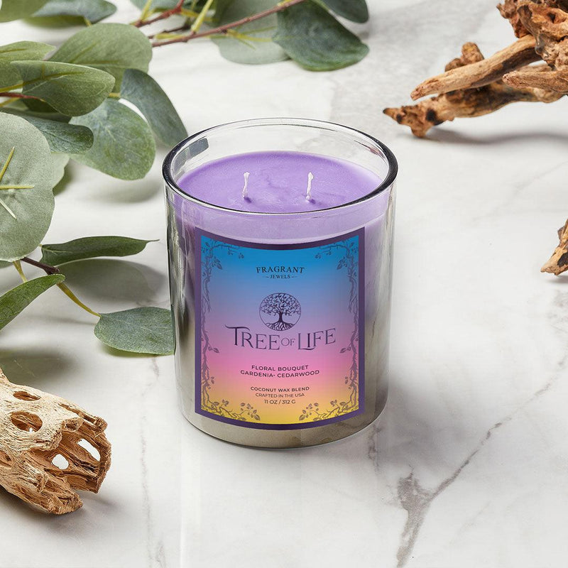 Tree of Life - Jewel Candle