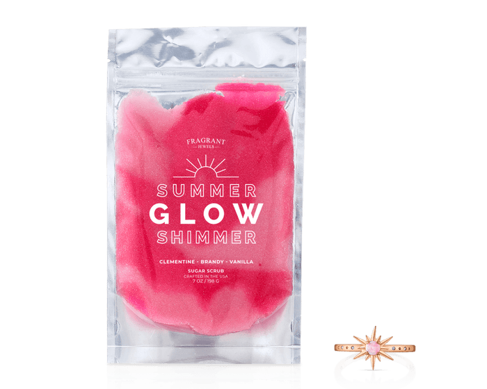 Exfoliating Body Scrubs With Rings | Fragrant Jewels